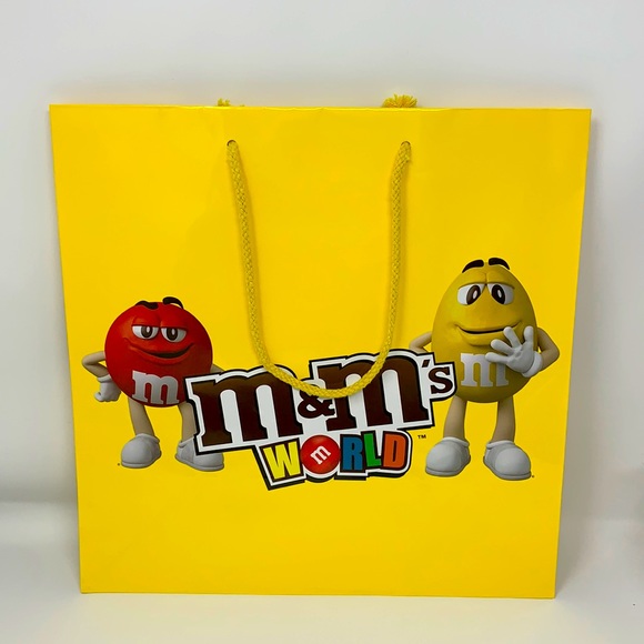 M&M'S | Storage & Organization | Used Mms World Medium Paper Bag For ...